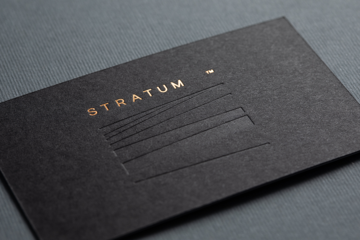Stratum needed a brand identity and stationery that positioned them as ...